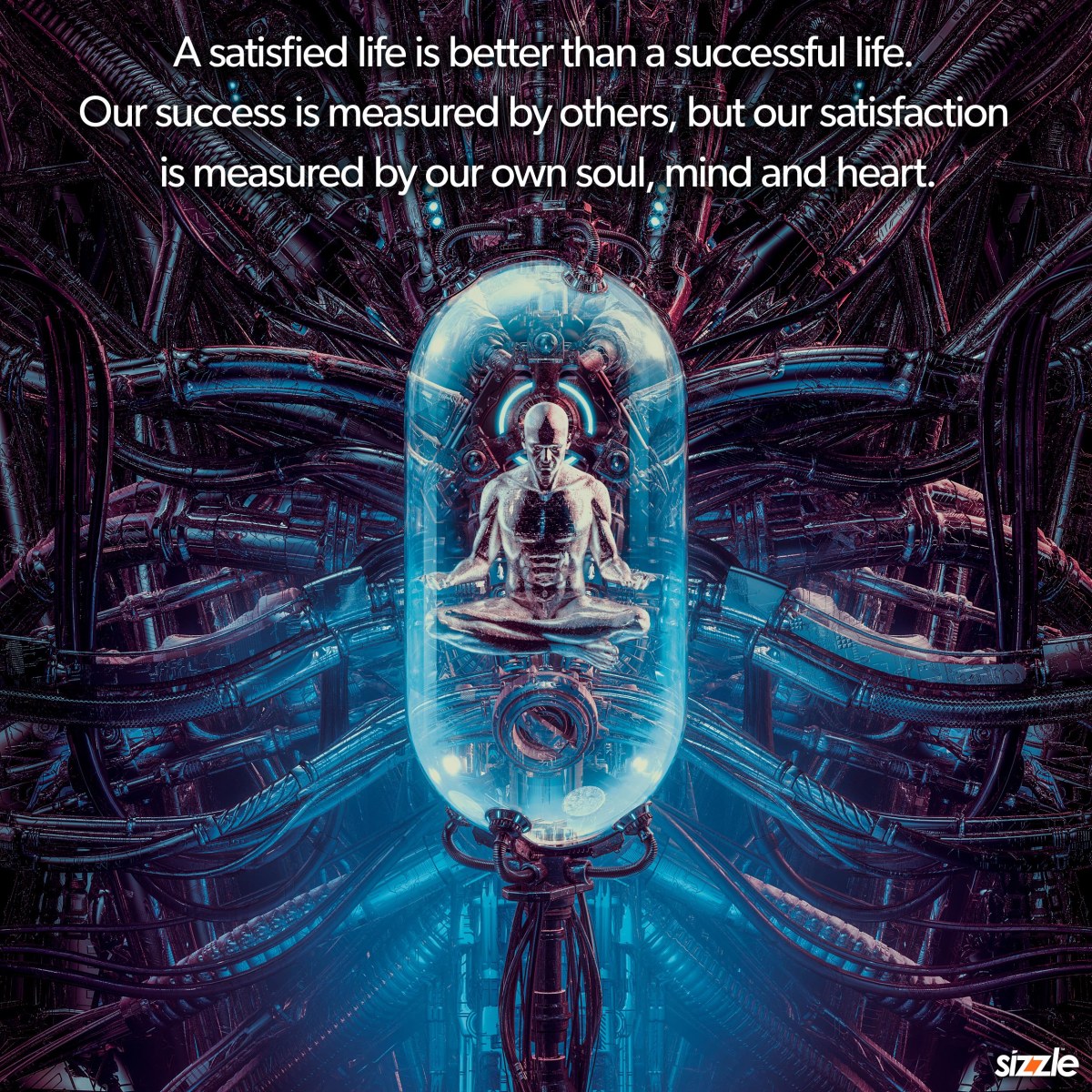 A satisfied life is better than a successful life. Our success is ...