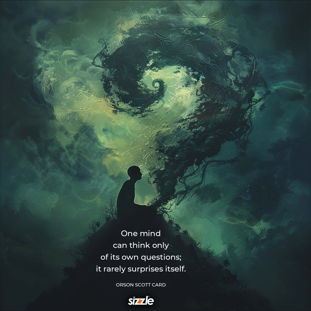 One mind can think only of its own questions; it rarely surprises ...